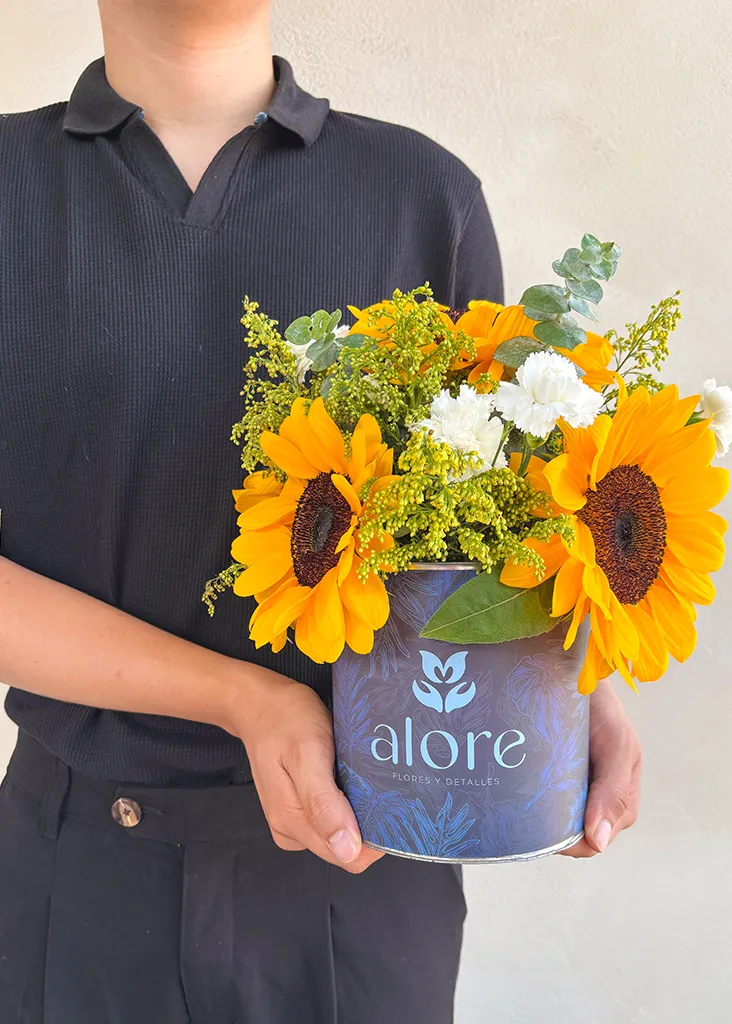 Caja de girasoles "Mael" - Alore
